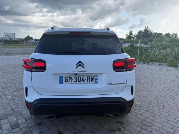 White Citroen C5 Aircross 2023 in Taurage, with an engine capacity of 1.50 L and mileage of 197 thousand km for 12700 €, photo 6 on AUTOMOTO.COM.LV