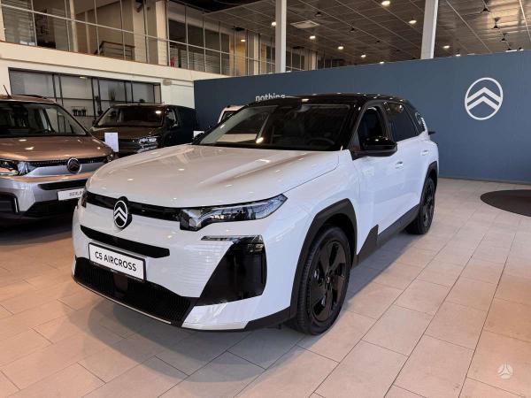 White Citroen C5 Aircross 2026 in Kaunas, with an engine capacity of 1.20 L and mileage of 3 thousand km for 33500 €, photo 1 on AUTOMOTO.COM.LV
