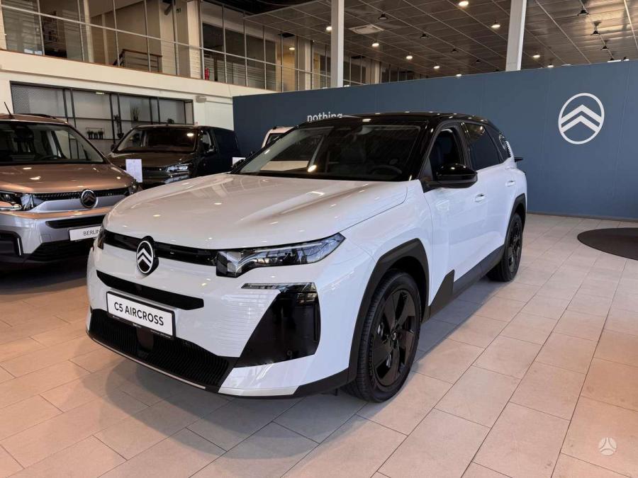 Белый Ситроен C5 Aircross 2026 в Каунас, объемом двигателя 1.20 л и пробегом 3 тыс. км за 33500 €, фото 1 на AUTOMOTO.COM.LV