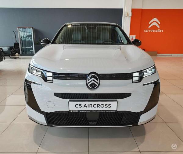 Белый Ситроен C5 Aircross 2026 в Каунас, объемом двигателя 1.20 л и пробегом 0 тыс. км за 32780 €, фото 2 на AUTOMOTO.COM.LV