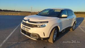 White Citroen C5 Aircross 2019 in Parnu, with an engine capacity of 1.60 L and mileage of 99 thousand km for 16500 €, photo  on AUTOMOTO.COM.LV