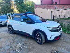White Citroen C5 Aircross 2019 in Riga, with an engine capacity of 2.00 L and mileage of 100 thousand km for 13500 €, photo 4 on AUTOMOTO.COM.LV