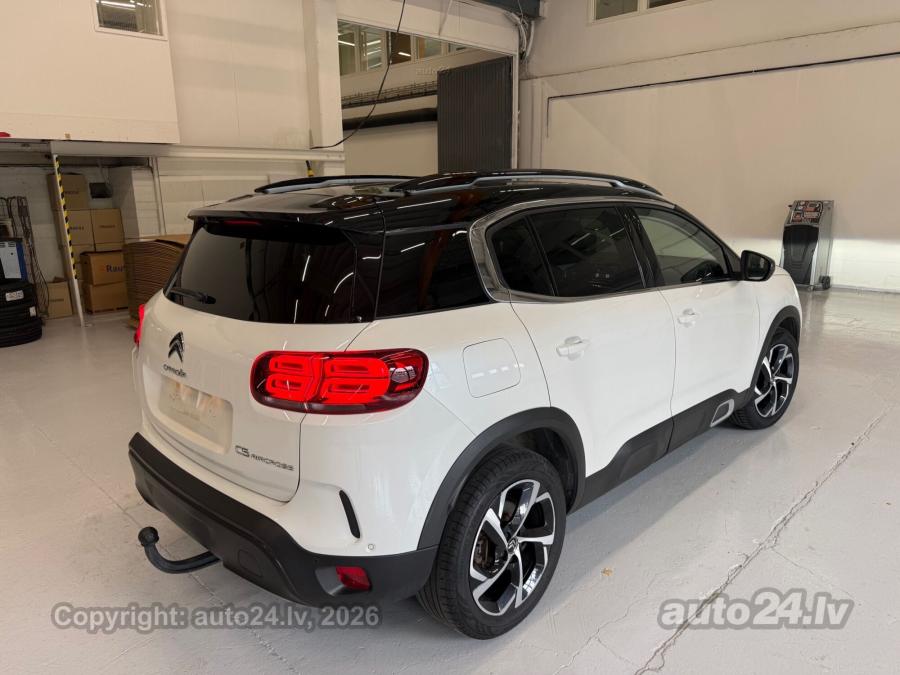 White Citroen C5 Aircross 2020 in Tallinn, with an engine capacity of 1.50 L and mileage of 199 thousand km for 13390 €, photo 5 on AUTOMOTO.COM.LV