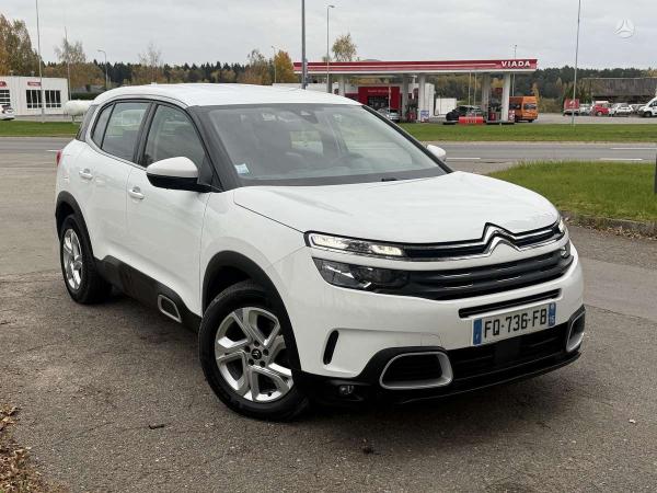 Balts Citroen C5 Aircross 2020 Tauragė, ar dzinēja tilpumu 1.50 L un nobraukumu 200 tūkst. km par 8500 €, foto 5 vietnē AUTOMOTO.COM.LV