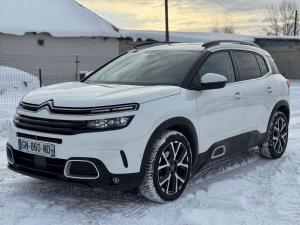 White Citroen C5 Aircross 2022 in Taurage, with an engine capacity of 1.50 L and mileage of 188 thousand km for 9900 €, photo  on AUTOMOTO.COM.LV
