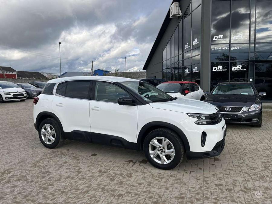 Balts Citroen C5 Aircross 2022 Tauragė, ar dzinēja tilpumu 1.50 L un nobraukumu 219 tūkst. km par 11900 €, foto 1 vietnē AUTOMOTO.COM.LV