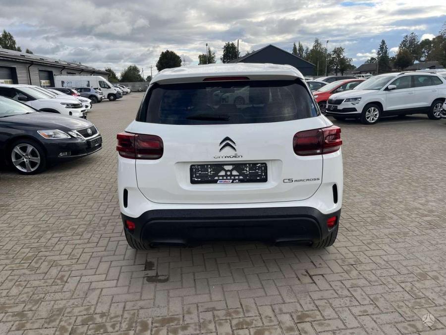 Balts Citroen C5 Aircross 2022 Tauragė, ar dzinēja tilpumu 1.50 L un nobraukumu 219 tūkst. km par 11900 €, foto 9 vietnē AUTOMOTO.COM.LV