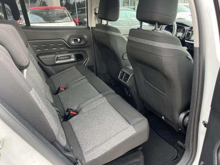 Balts Citroen C5 Aircross 2022 Tauragė, ar dzinēja tilpumu 1.50 L un nobraukumu 219 tūkst. km par 11900 €, foto 19 vietnē AUTOMOTO.COM.LV