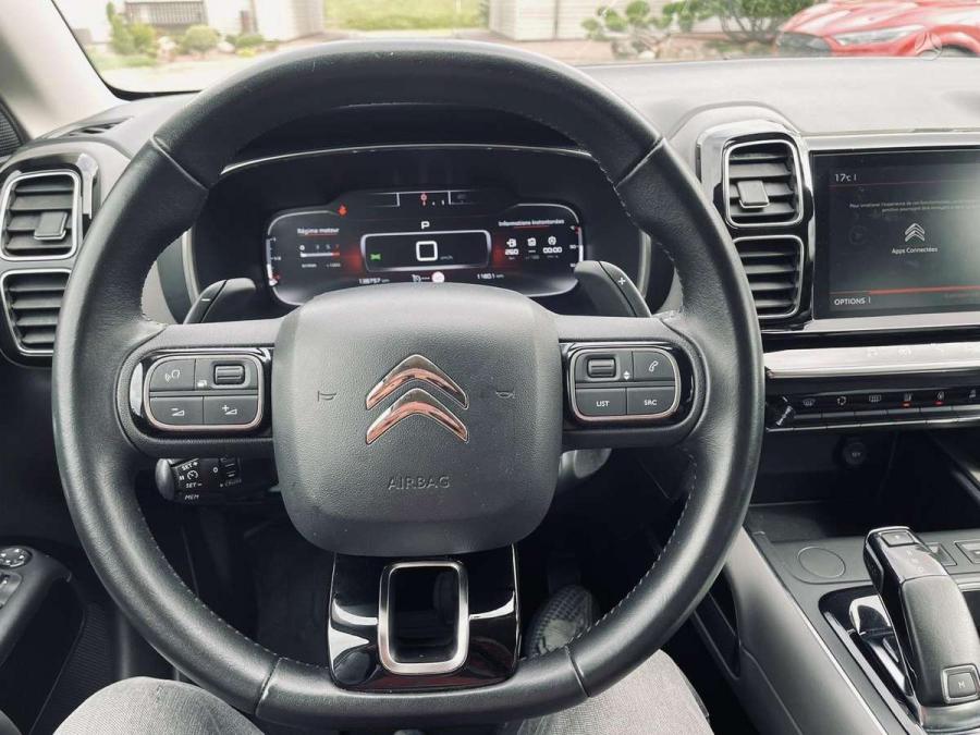 White Citroen C5 Aircross 2020 in Vilnius, with an engine capacity of 1.50 L and mileage of 136 thousand km for 9370 €, photo 26 on AUTOMOTO.COM.LV