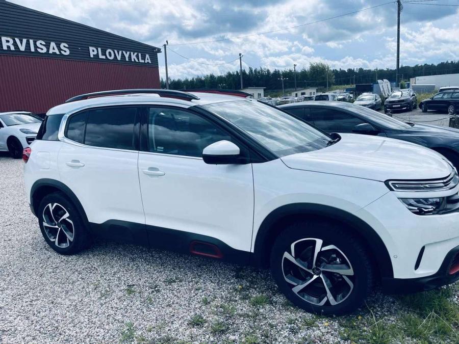 Белый Ситроен C5 Aircross 2021 в Вильнюс, объемом двигателя 1.50 л и пробегом 171 тыс. км за 9570 €, фото 3 на AUTOMOTO.COM.LV