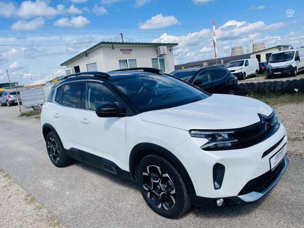White Citroen C5 Aircross 2023 in Vilnius, with an engine capacity of 1.50 L and mileage of 108 thousand km for 12800 €, photo 10 on AUTOMOTO.COM.LV