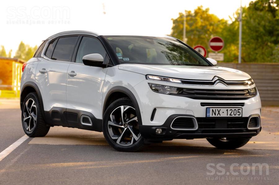 Balts Citroen C5 Aircross 2019 Jelgava, ar dzinēja tilpumu 2.00 L un nobraukumu 0 tūkst. km par 13490 €, foto 2 vietnē AUTOMOTO.COM.LV