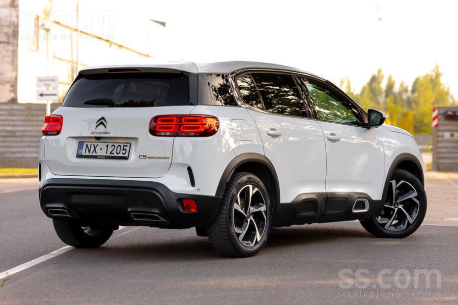 Balts Citroen C5 Aircross 2019 Jelgava, ar dzinēja tilpumu 2.00 L un nobraukumu 0 tūkst. km par 13490 €, foto 4 vietnē AUTOMOTO.COM.LV