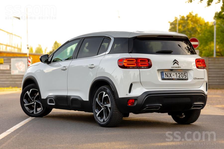 Balts Citroen C5 Aircross 2019 Jelgava, ar dzinēja tilpumu 2.00 L un nobraukumu 0 tūkst. km par 13490 €, foto 5 vietnē AUTOMOTO.COM.LV
