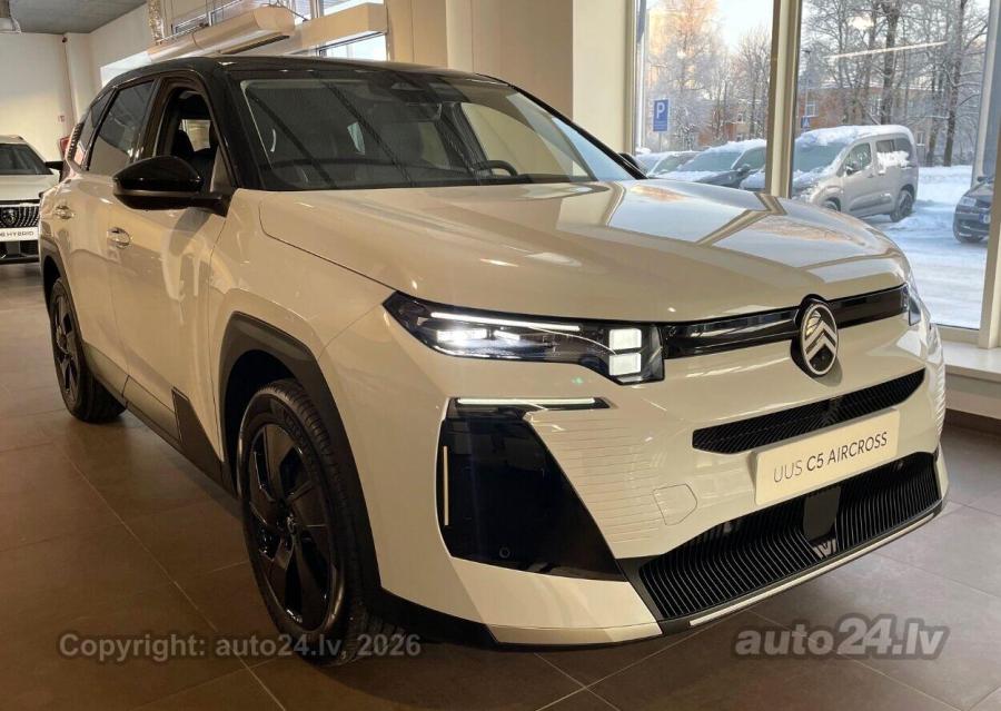 Balts Citroen C5 Aircross 2026 Narva, ar dzinēja tilpumu 1.20 L un nobraukumu 5 tūkst. km par 35900 €, foto 2 vietnē AUTOMOTO.COM.LV