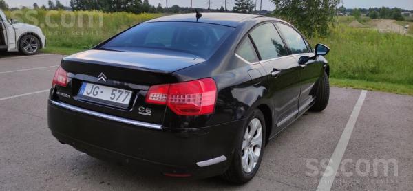 Melns Citroen C5 2009 Jēkabpils, ar dzinēja tilpumu 2.00 L un nobraukumu 289 tūkst. km par 1950 €, foto 4 vietnē AUTOMOTO.COM.LV