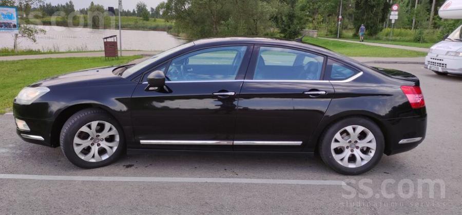 Melns Citroen C5 2009 Jēkabpils, ar dzinēja tilpumu 2.00 L un nobraukumu 289 tūkst. km par 1950 €, foto 7 vietnē AUTOMOTO.COM.LV