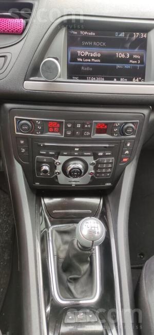 Melns Citroen C5 2009 Jēkabpils, ar dzinēja tilpumu 2.00 L un nobraukumu 289 tūkst. km par 1950 €, foto 14 vietnē AUTOMOTO.COM.LV
