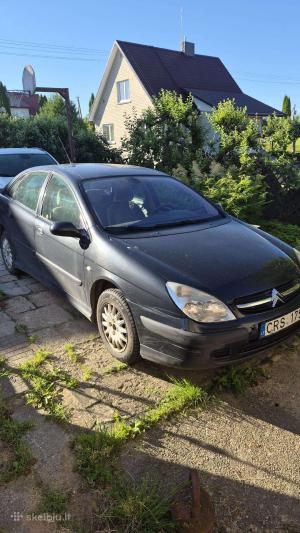 Black Citroen C5 2001 in Kupiskis, with an engine capacity of 2.20 L and mileage of 400 thousand km for 1050 €, photo  on AUTOMOTO.COM.LV
