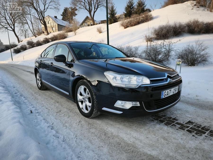 Black Citroen C5 2008 in Alytus, with an engine capacity of 2.00 L and mileage of 432 thousand km for 1750 €, photo 2 on AUTOMOTO.COM.LV