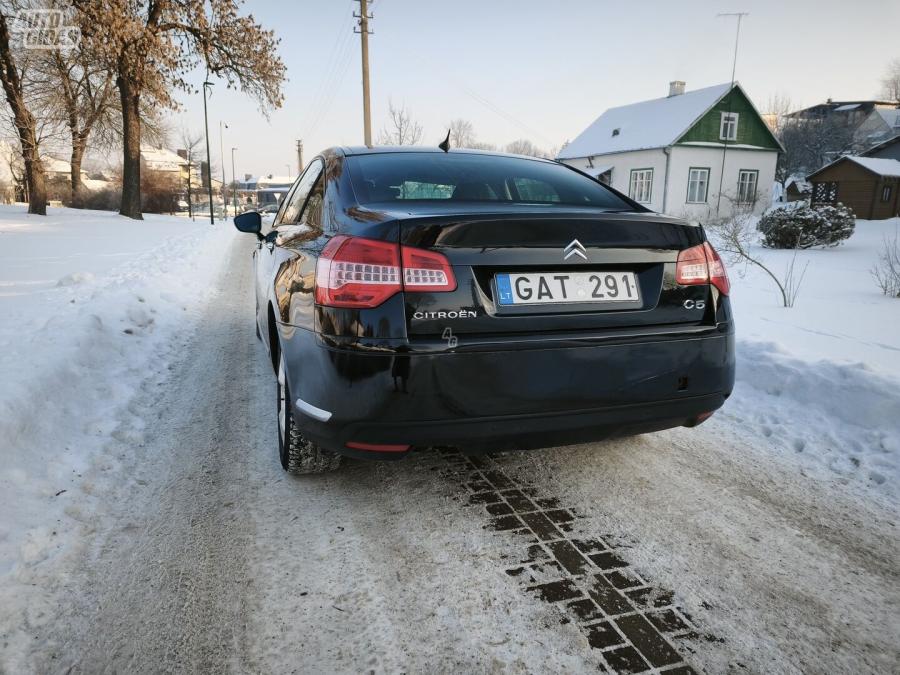 Black Citroen C5 2008 in Alytus, with an engine capacity of 2.00 L and mileage of 432 thousand km for 1750 €, photo 9 on AUTOMOTO.COM.LV