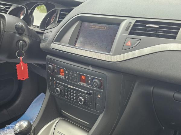 Black Citroen C5 2008 in Ariogala, with an engine capacity of 2.00 L and mileage of 184 thousand km for 2750 €, photo 9 on AUTOMOTO.COM.LV