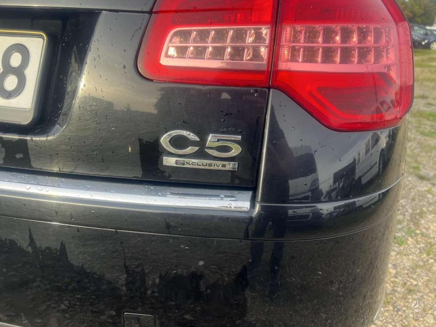 Melns Citroen C5 2008 Tauragė, ar dzinēja tilpumu 2.00 L un nobraukumu 219 tūkst. km par 1700 €, foto 6 vietnē AUTOMOTO.COM.LV