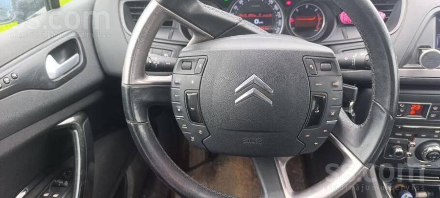 Melns Citroen C5 2009 Rīga, ar dzinēja tilpumu 2.00 L un nobraukumu 292 tūkst. km par 1900 €, foto 7 vietnē AUTOMOTO.COM.LV