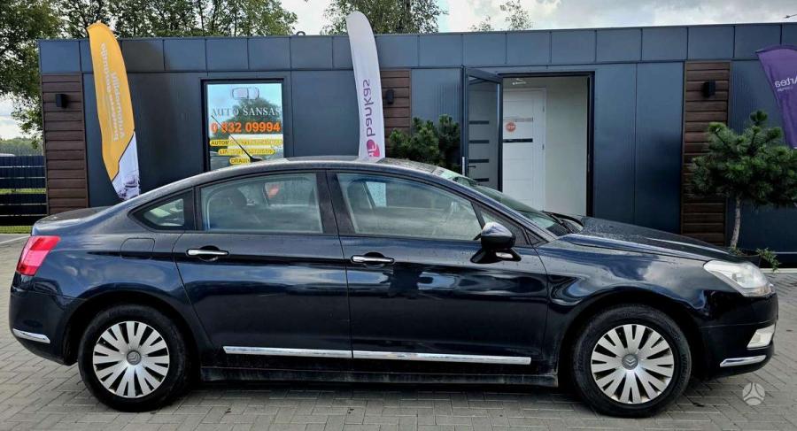Melns Citroen C5 2009 Tauragė, ar dzinēja tilpumu 1.60 L un nobraukumu 232 tūkst. km par 2400 €, foto 7 vietnē AUTOMOTO.COM.LV
