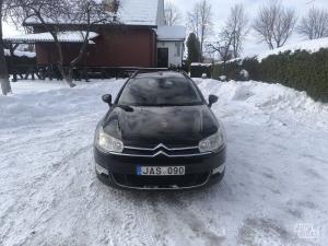 Melns Citroen C5 2009 Šilutė, ar dzinēja tilpumu 1.60 L un nobraukumu 317 tūkst. km par 2200 €, foto 3 vietnē AUTOMOTO.COM.LV