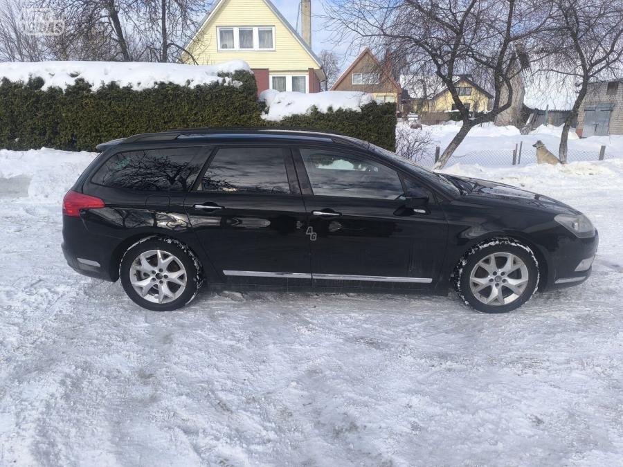 Melns Citroen C5 2009 Šilutė, ar dzinēja tilpumu 1.60 L un nobraukumu 317 tūkst. km par 2200 €, foto 8 vietnē AUTOMOTO.COM.LV