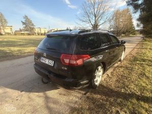Black Citroen C5 2009 in Panevezys, with an engine capacity of 2.00 L and mileage of 353 thousand km for 1700 €, photo 6 on AUTOMOTO.COM.LV