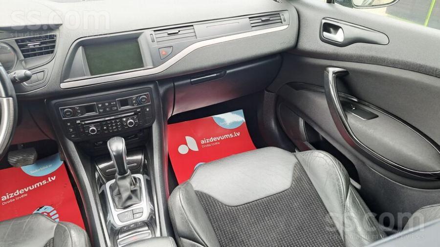 Melns Citroen C5 2009 Rīga, ar dzinēja tilpumu 2.70 L un nobraukumu 385 tūkst. km par 2700 €, foto 9 vietnē AUTOMOTO.COM.LV