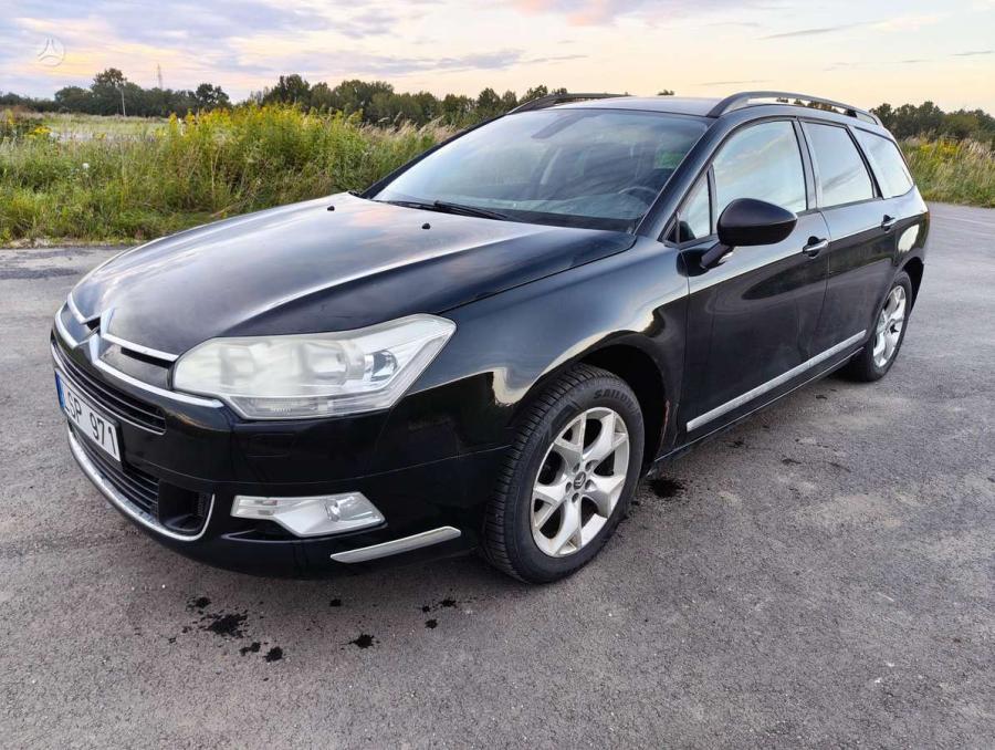 Melns Citroen C5 2009 Kauņa, ar dzinēja tilpumu 2.00 L un nobraukumu 349 tūkst. km par 1900 €, foto 1 vietnē AUTOMOTO.COM.LV