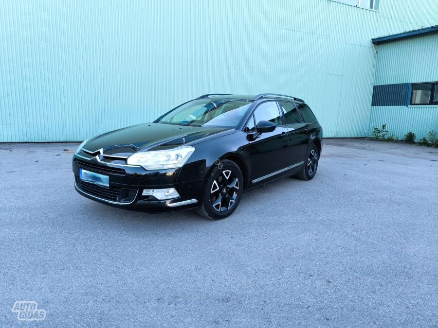 Black Citroen C5 2010 in Kaunas, with an engine capacity of 2.00 L and mileage of 382 thousand km for 2000 €, photo 9 on AUTOMOTO.COM.LV