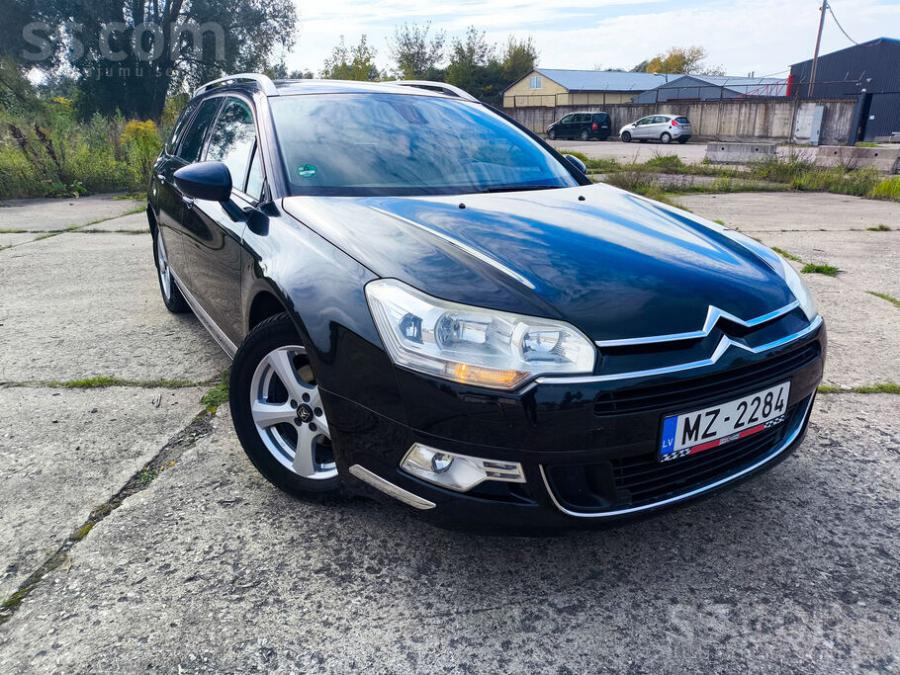 Melns Citroen C5 2010 Rīga, ar dzinēja tilpumu 2.00 L un nobraukumu 314 tūkst. km par 2100 €, foto 10 vietnē AUTOMOTO.COM.LV