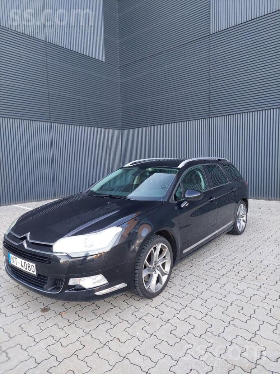 Melns Citroen C5 2012 Rīga, ar dzinēja tilpumu 2.20 L un nobraukumu 334 tūkst. km par 3350 €, foto 3 vietnē AUTOMOTO.COM.LV