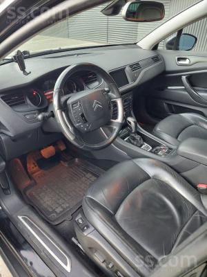 Melns Citroen C5 2012 Rīga, ar dzinēja tilpumu 2.20 L un nobraukumu 334 tūkst. km par 3350 €, foto 7 vietnē AUTOMOTO.COM.LV