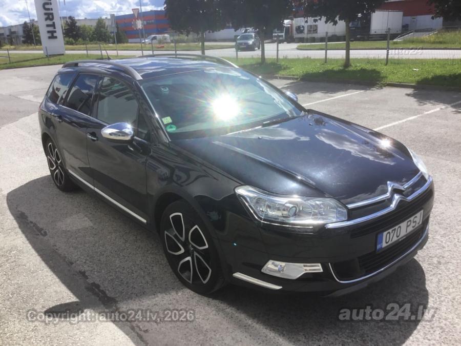 Black Citroen C5 2016 in Tallinn, with an engine capacity of 2.00 L and mileage of 224 thousand km for 8000 €, photo 4 on AUTOMOTO.COM.LV