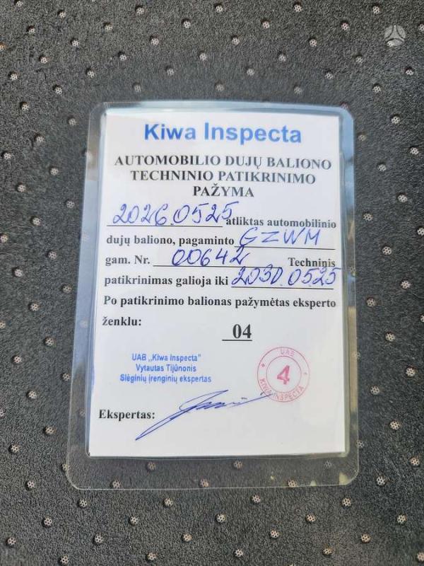 Blue Citroen C5 2005 in Kaunas, with an engine capacity of 2.00 L and mileage of 249 thousand km for 1300 €, photo 9 on AUTOMOTO.COM.LV