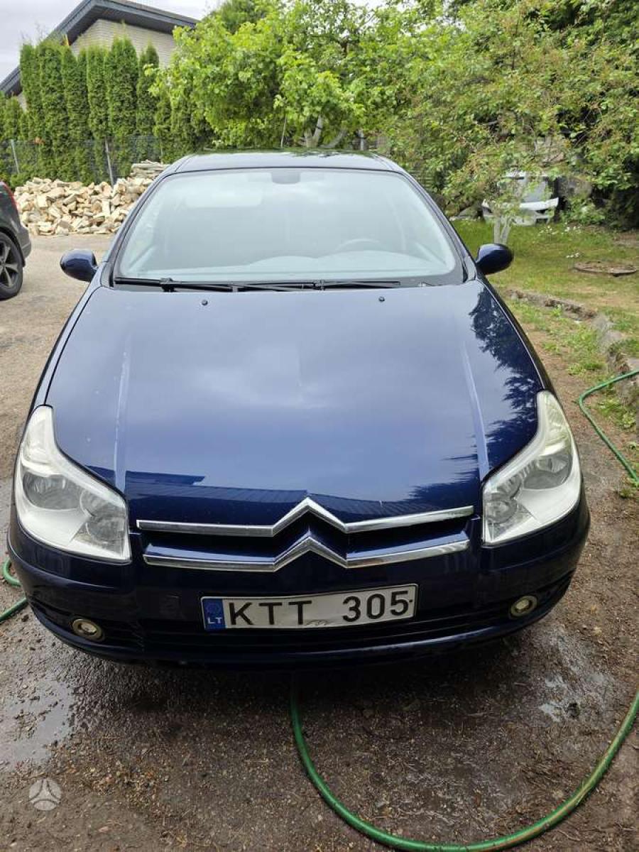 Blue Citroen C5 2007 in Siauliai, with an engine capacity of 2.00 L and mileage of 335 thousand km for 650 €, photo 3 on AUTOMOTO.COM.LV