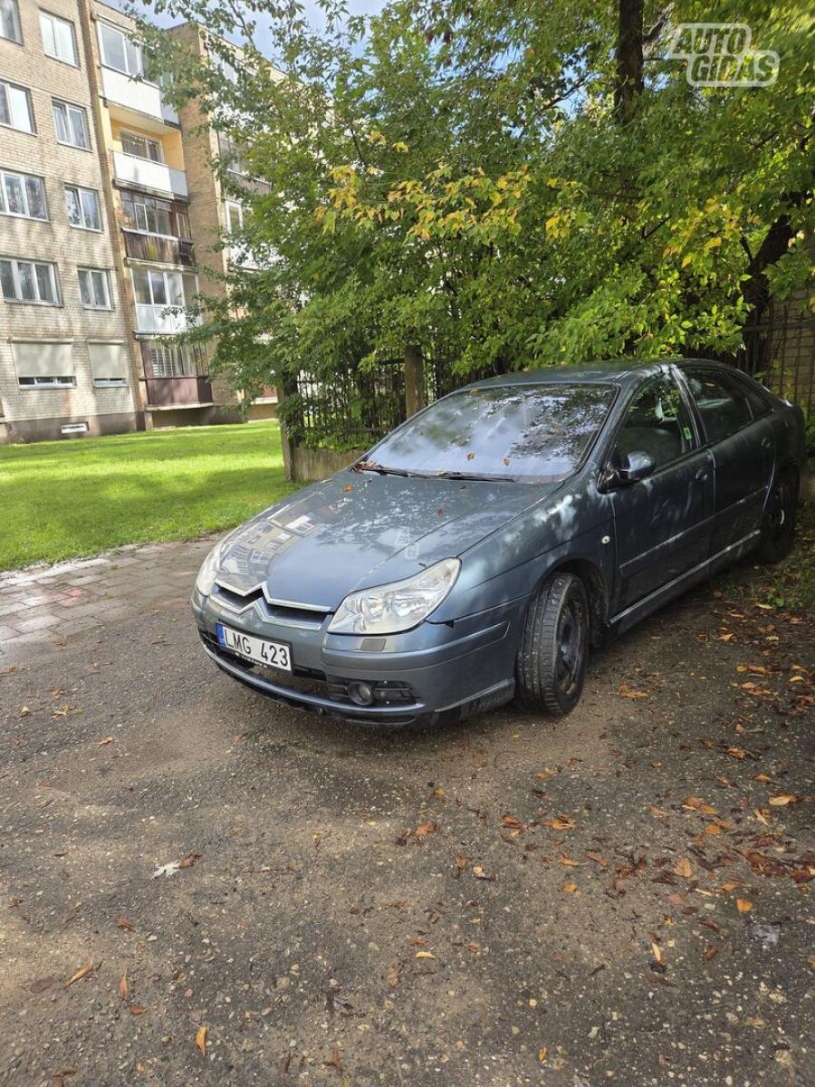 Синий Ситроен С5 2007 в Паневежис, объемом двигателя 2.00 л и пробегом 386 тыс. км за 1000 €, фото 6 на AUTOMOTO.COM.LV