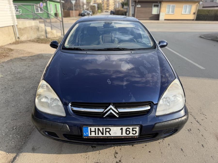 Blue Citroen C5 2003 in Kaunas, with an engine capacity of 2.00 L and mileage of 397 thousand km for 500 €, photo 2 on AUTOMOTO.COM.LV