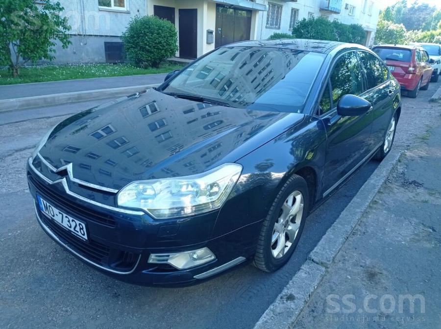 Zils Citroen C5 2008 Rīga, ar dzinēja tilpumu 2.00 L un nobraukumu 323 tūkst. km par 1950 €, foto 1 vietnē AUTOMOTO.COM.LV