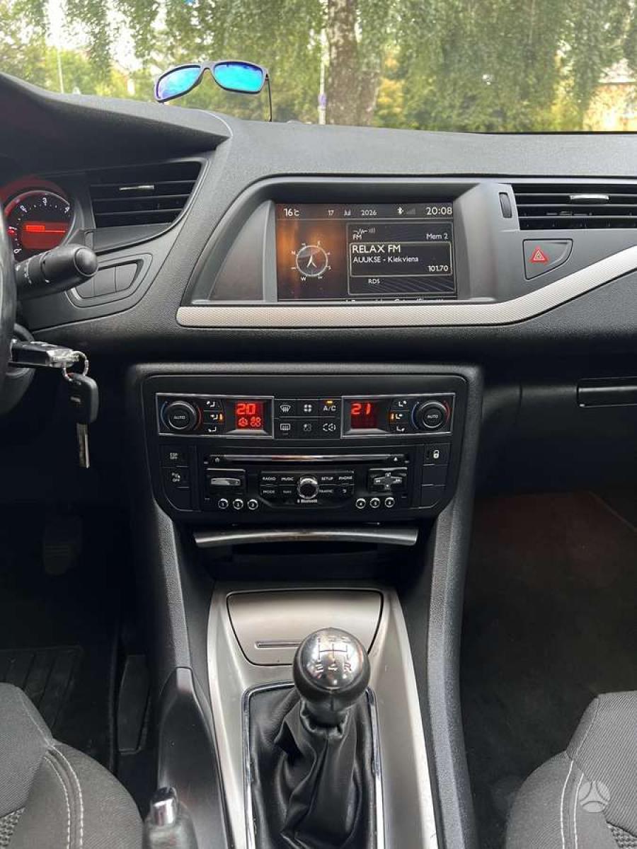 Zils Citroen C5 2008 Šauļi, ar dzinēja tilpumu 1.56 L un nobraukumu 360 tūkst. km par 1990 €, foto 20 vietnē AUTOMOTO.COM.LV