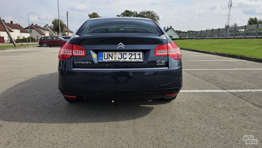 Blue Citroen C5 2008 in Kazlu Ruda, with an engine capacity of 2.00 L and mileage of 157 thousand km for 3100 €, photo 5 on AUTOMOTO.COM.LV