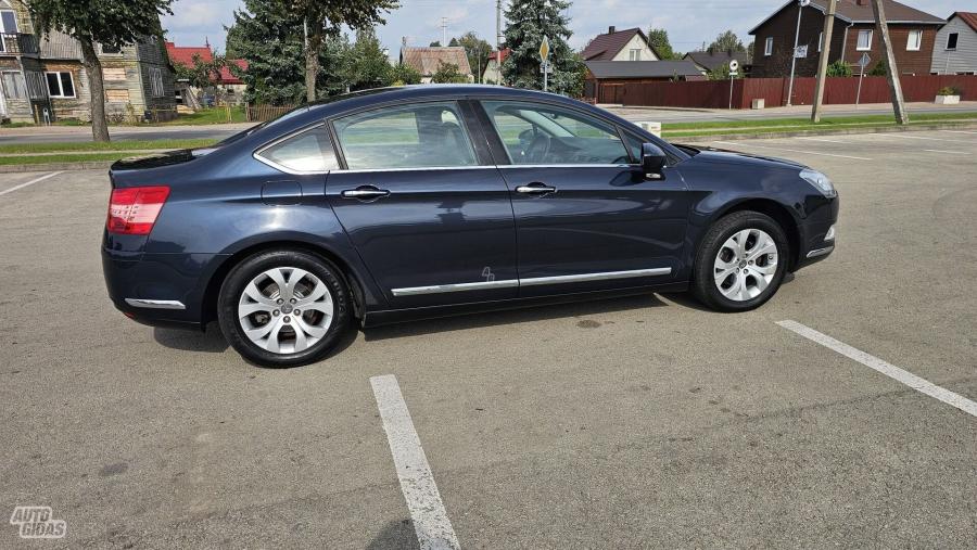 Blue Citroen C5 2008 in Kazlu Ruda, with an engine capacity of 2.00 L and mileage of 157 thousand km for 3100 €, photo 6 on AUTOMOTO.COM.LV