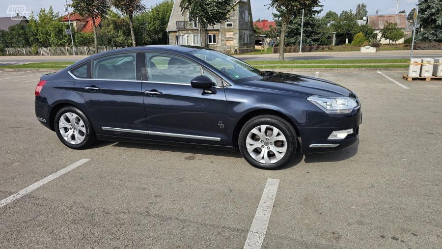 Blue Citroen C5 2008 in Kazlu Ruda, with an engine capacity of 2.00 L and mileage of 157 thousand km for 3100 €, photo 7 on AUTOMOTO.COM.LV