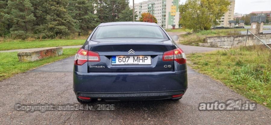 Blue Citroen C5 2012 in Tallinn, with an engine capacity of 1.60 L and mileage of 149 thousand km for 3350 €, photo 6 on AUTOMOTO.COM.LV