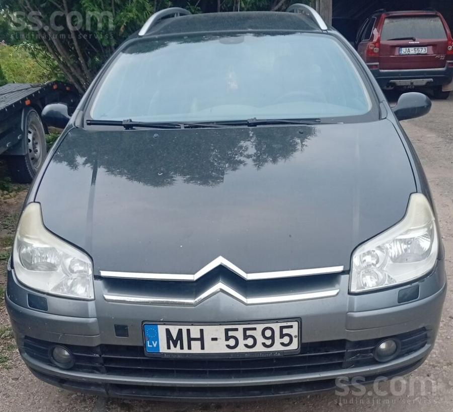 Zils Citroen C5 2005 Madona, ar dzinēja tilpumu 1.60 L un nobraukumu 372 tūkst. km par 1200 €, foto 1 vietnē AUTOMOTO.COM.LV